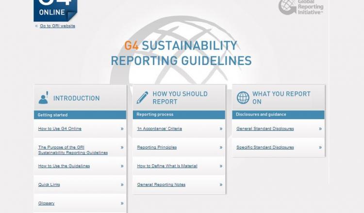Nuevo sitio web orienta en la aplicación de la guía G4 del GRI ...
